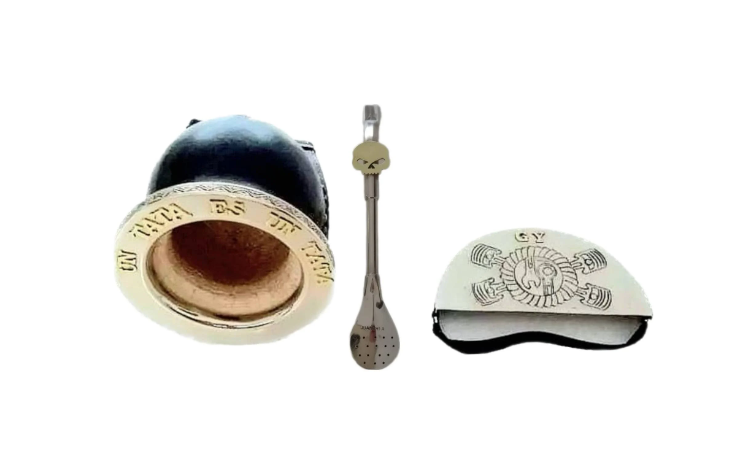 Personalized Mate Gourd and leather MATE + STRAW + TOP Low Cost | Cust ...