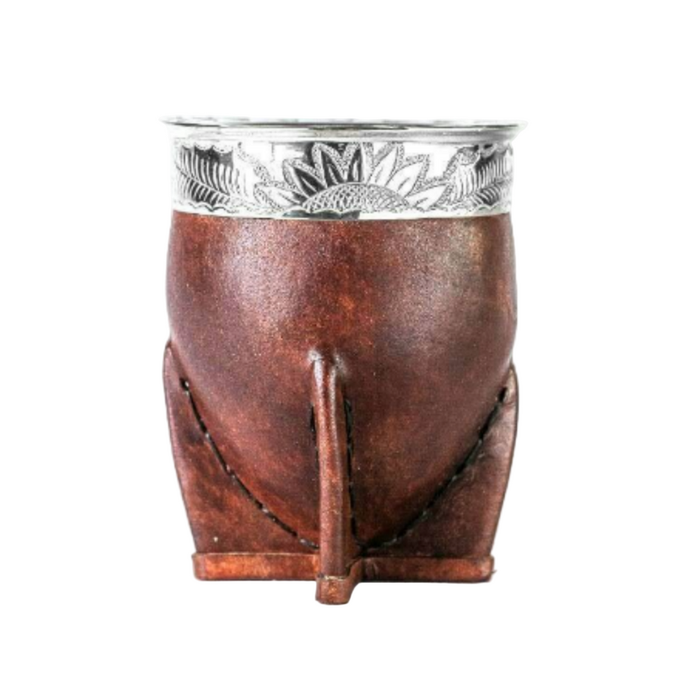 Mate Gourd Imperial Brown or Black | Gourd and Alpaca Mate | Yerba Mat ...